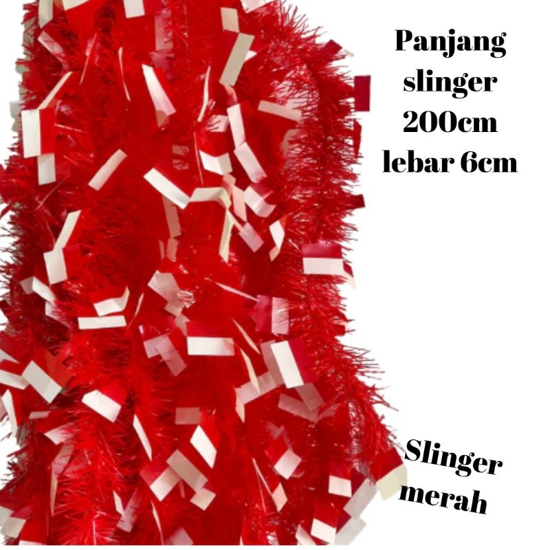 Jual Slinger Merah putih HUT RI Dirgahayu Balon karnaval Balon Tangan ...