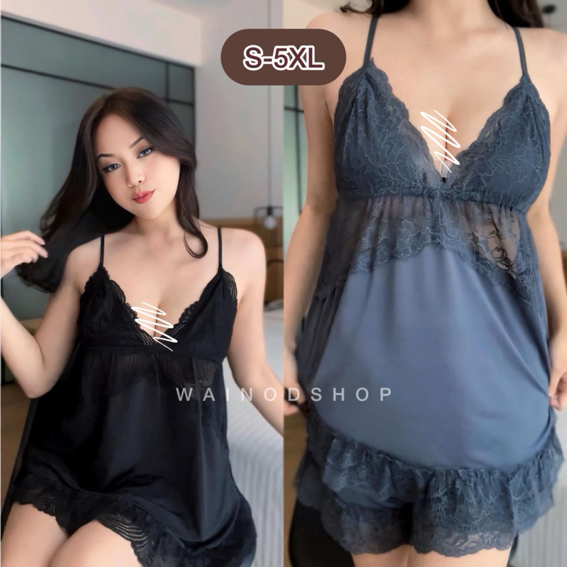 Jual Darlyn S Xl Sexy Lingerie Tanktop Celana Pendek Wainodshop