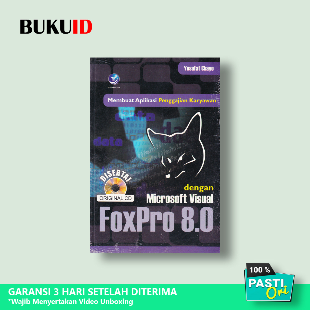 Jual Membuat Aplikasi Penggajian Karyawan Dengan Microsoft Visual FoxPro 8 - Original | Shopee ...