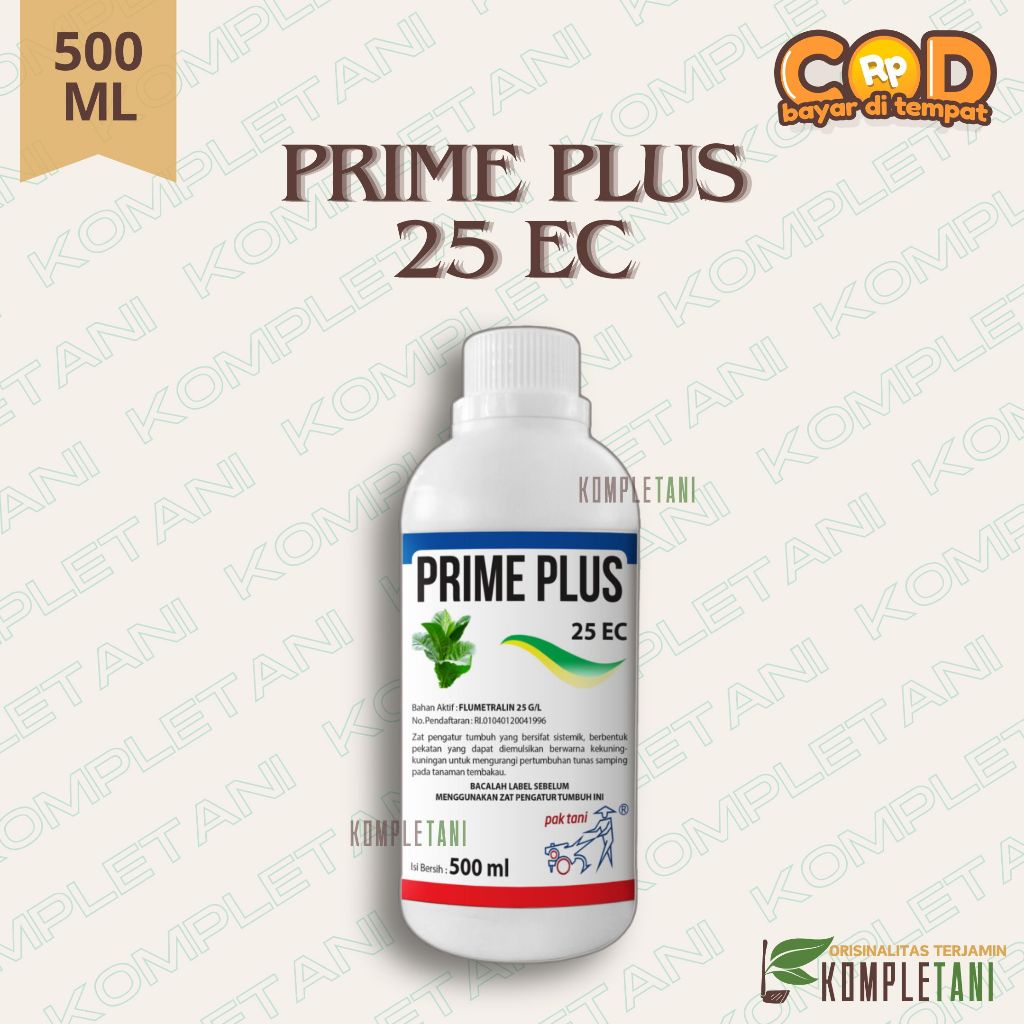 Jual [ZPT] Prime Plus 25 EC Kadaluarsa Masih Lama - Flumetralin 25 G/L ...