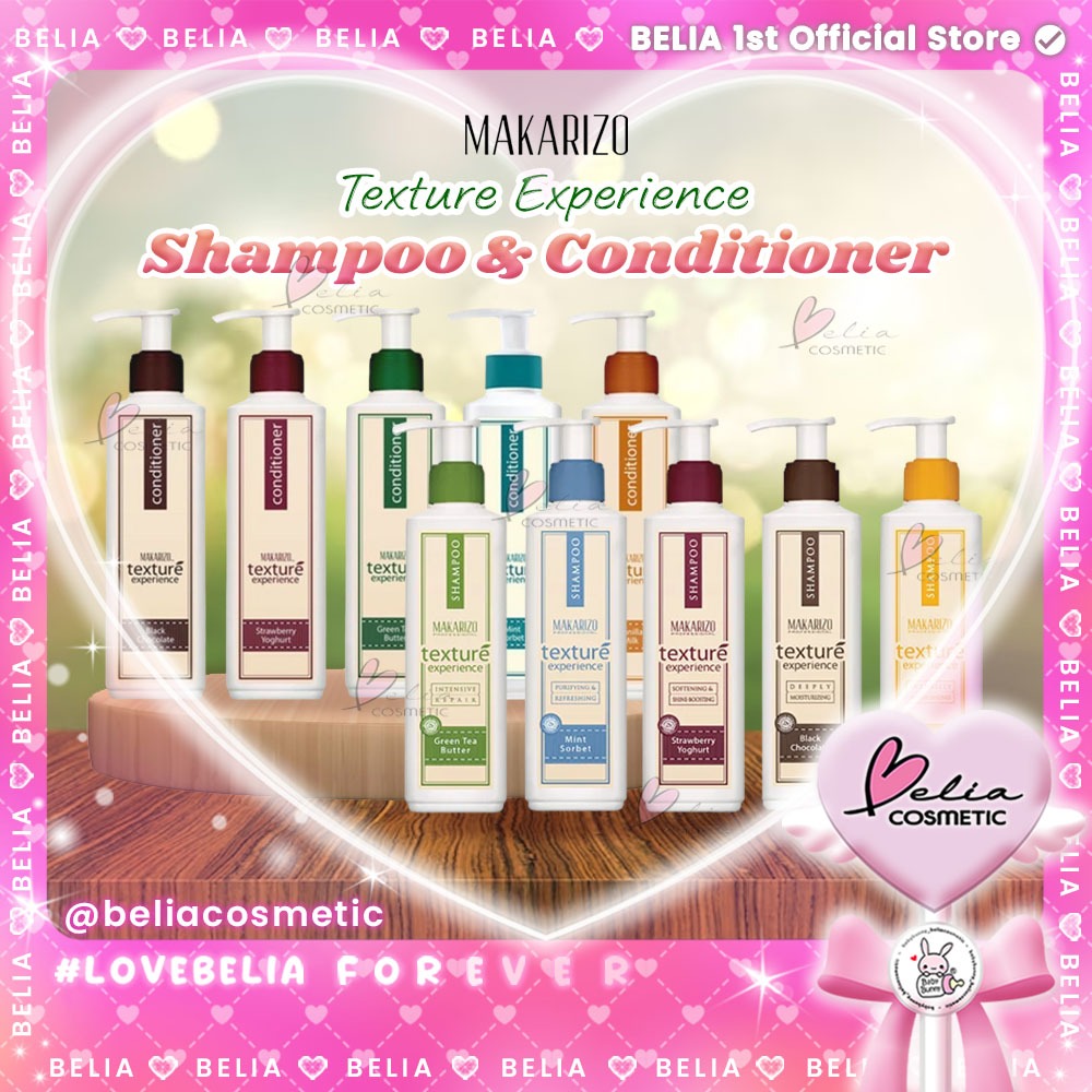 Jual BELIA Makarizo Professional Texture Experience Shampoo ...