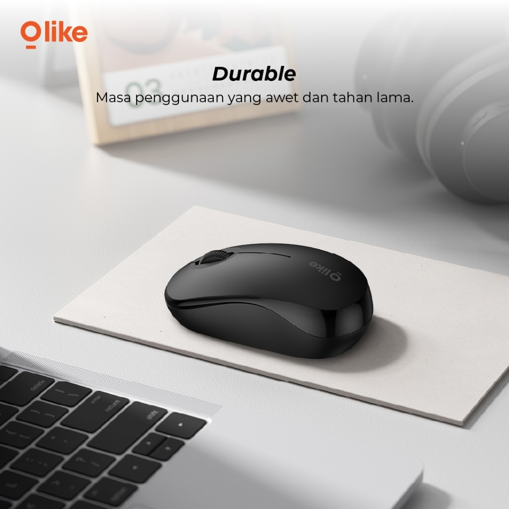 Jual OLIKE Wireless Optical Mouse M200 2.4G Wireless Transmission | Shopee Indonesia