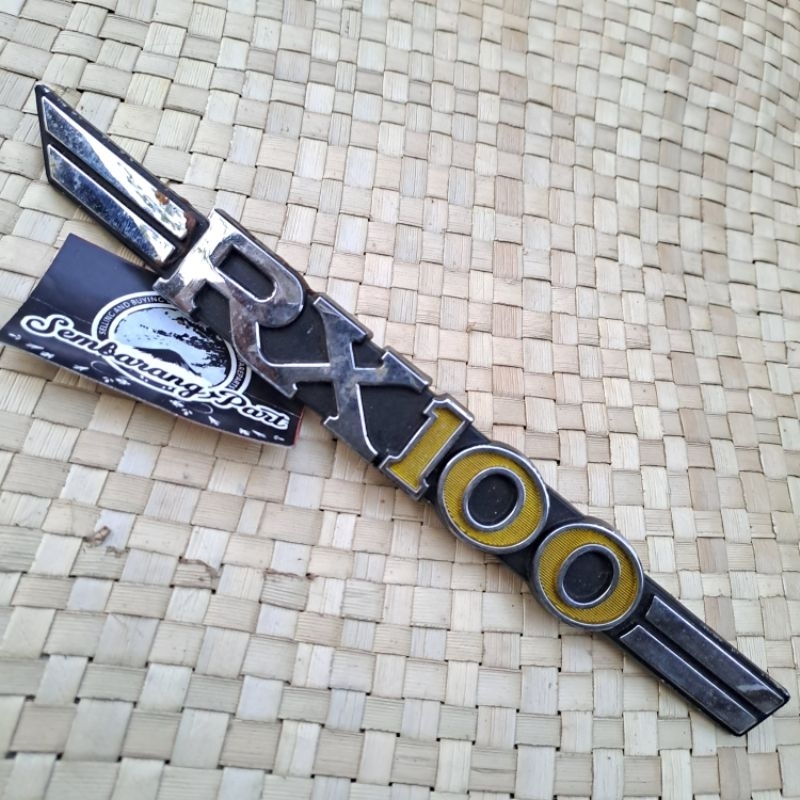Jual EMBLEM TANGKI TENGKI BAGIAN KANAN YAMAHA RX100 RX 100 ORI ORIGINAL ...