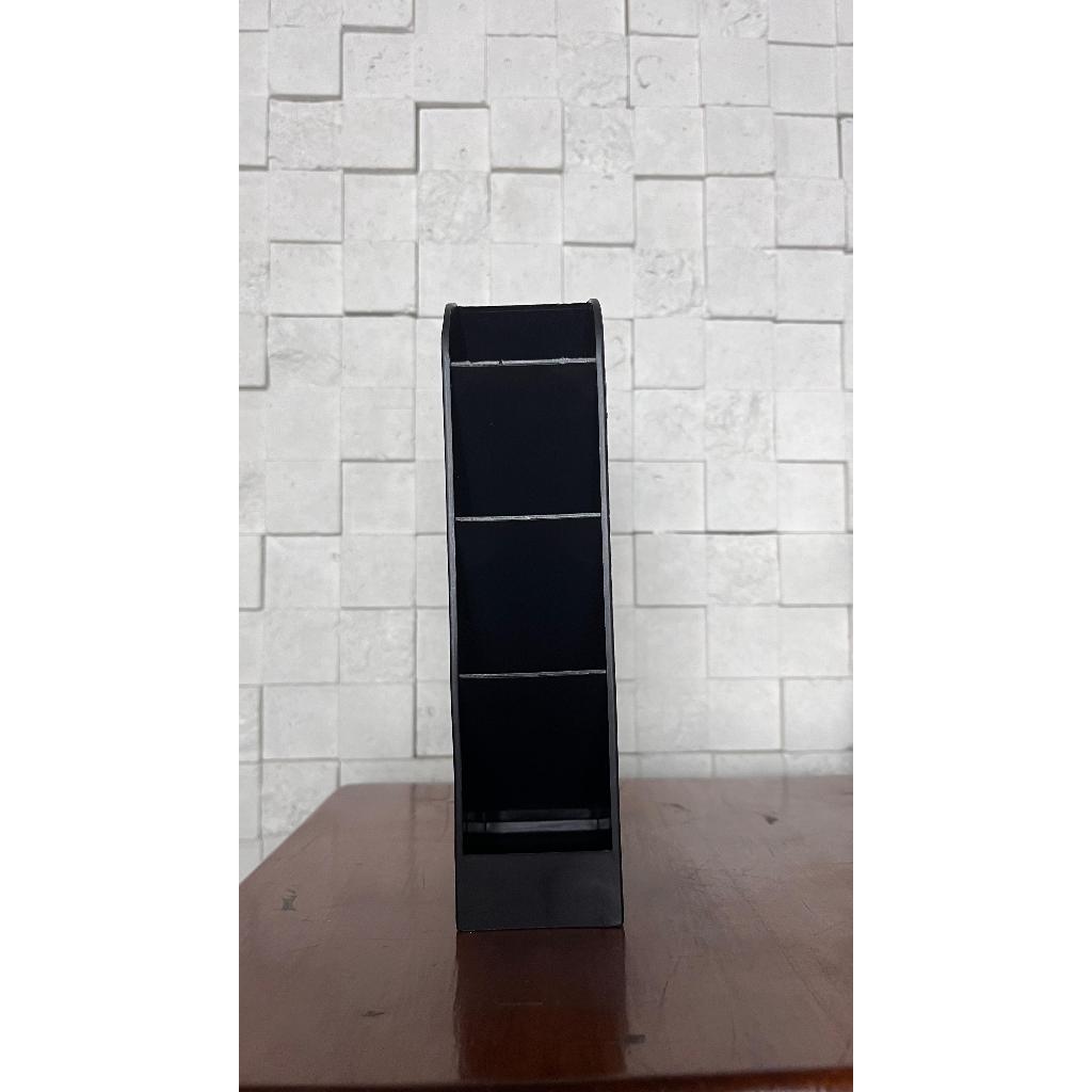 Jual Rak Mini 4 Sekat Tempat Kotak Alat Tulis Pulpen Stationery Stand ...