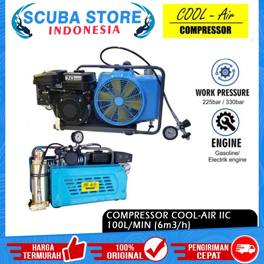 Jual Compressor Cool-Air IIc 2c Kompressor Pengsian Isi Tabung Breating ...