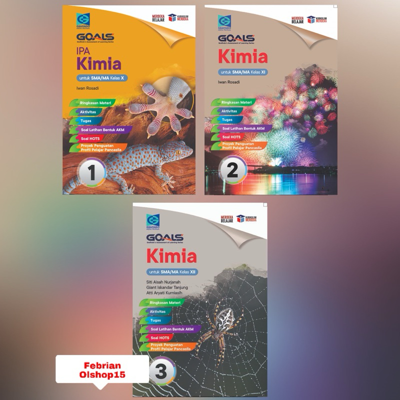 Jual BUKU LATIHAN SOAL GOALS KIMIA SMA/MA KELAS 10 11 12 KURIKULUM MERDEKA GRAFINDO | Shopee ...