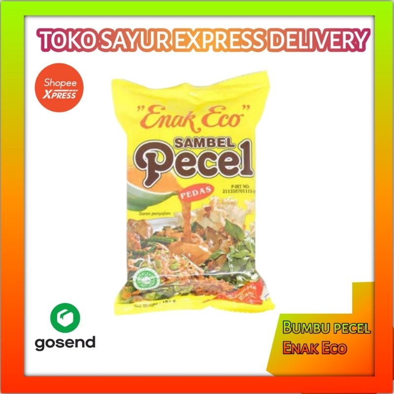 Jual Bumbu Pecel Enak Eco - Sayur Segar Palembang | Shopee Indonesia