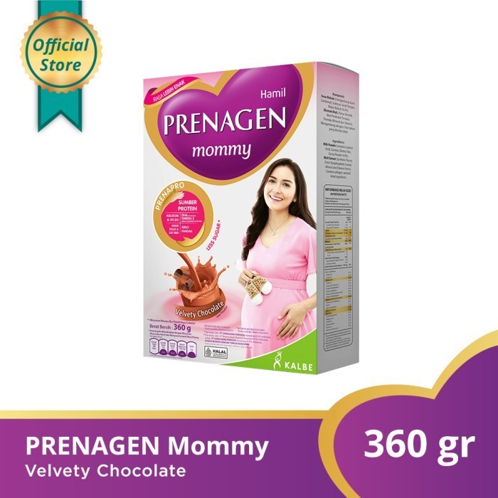 Jual PRENAGEN Mommy Hamil Rasa Velvety Chocolate 360g | Shopee Indonesia
