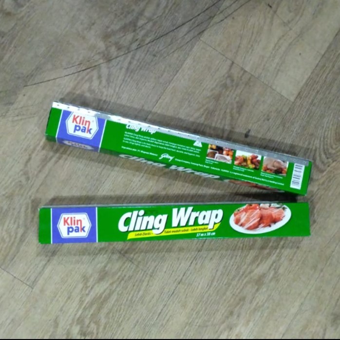 Jual KLINPAK Cling Wrap Jumbo Box 37m x 38cm Pembungkus Makanan dan ...