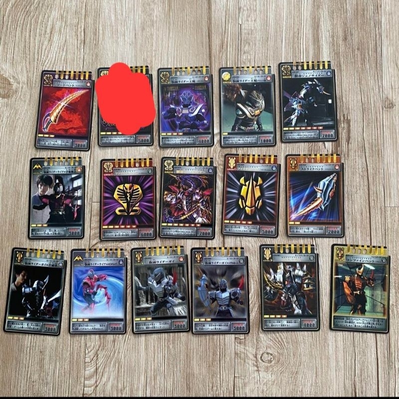 Jual Dx Card Original Kamen Rider Ryuki 18 pcs | Shopee Indonesia