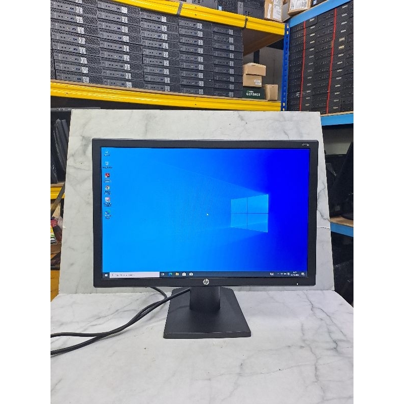 Jual MONITOR LED HP V203P 20 INCH BARANG OBRAL SUPER LIKE NEW | Shopee ...