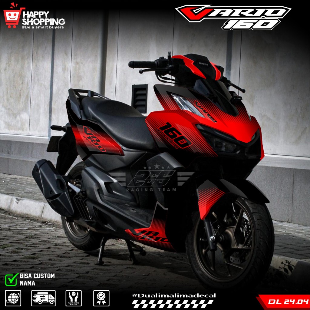 Jual Decal Stiker Honda Vario 160 Fi New 2022 2023 2024 FULL BODY ...