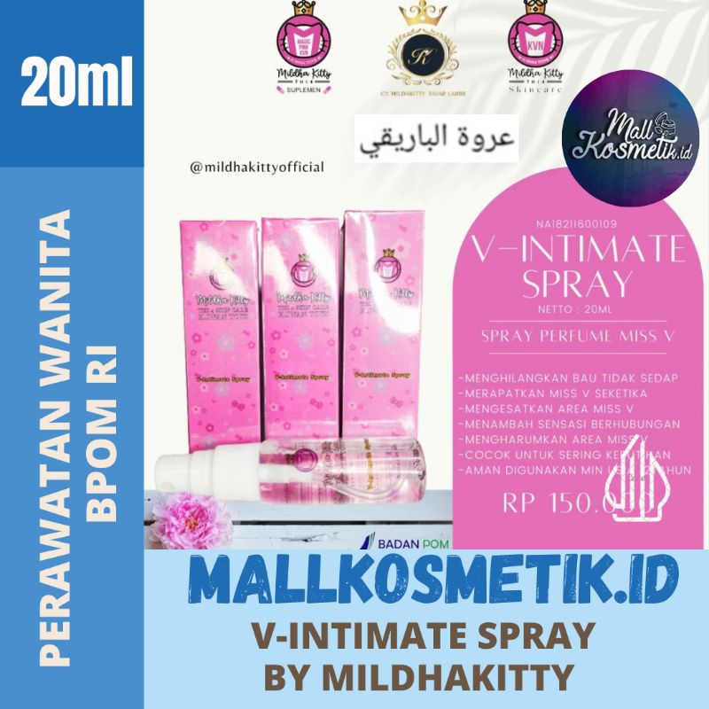 Jual MILDHAKITTY MISS V INTIMATE SPRAY PEWANGI TUBUH | Shopee Indonesia