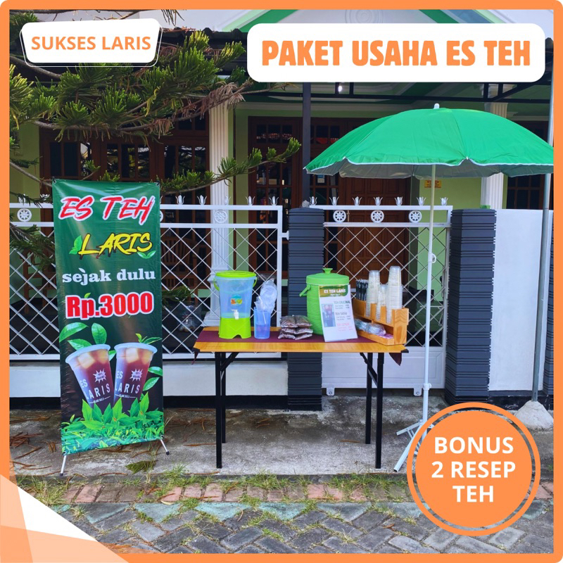 Jual PAKET USAHA ES TEH LARIS | PAKET USAHA MINUMAN KEKINIAN | PAKET ...