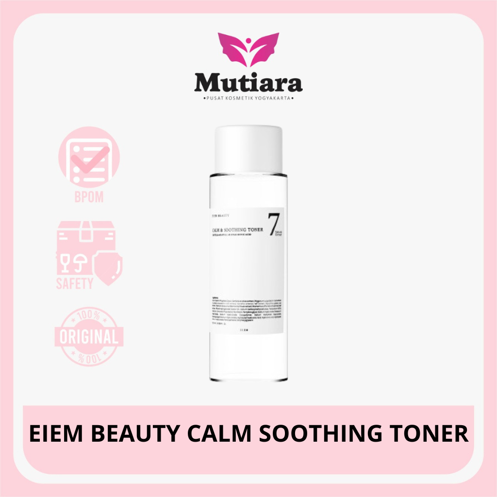 Jual EIEM BEAUTY CALM SOOTHING TONER 100ML | Shopee Indonesia