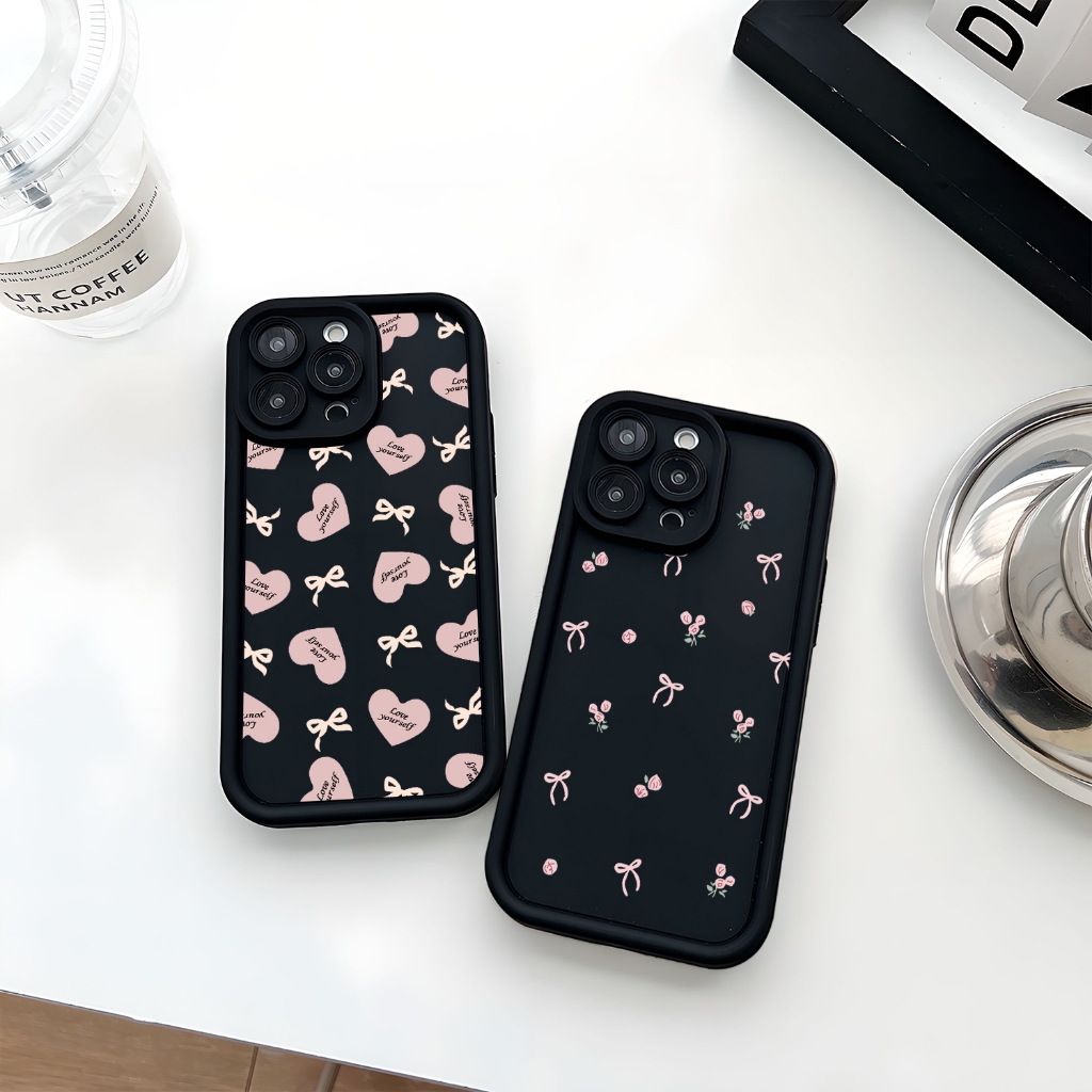 Jual CASE Buket dan busur Cocok untuk casing iPhone 11 12 Pro 14 15 13 ...