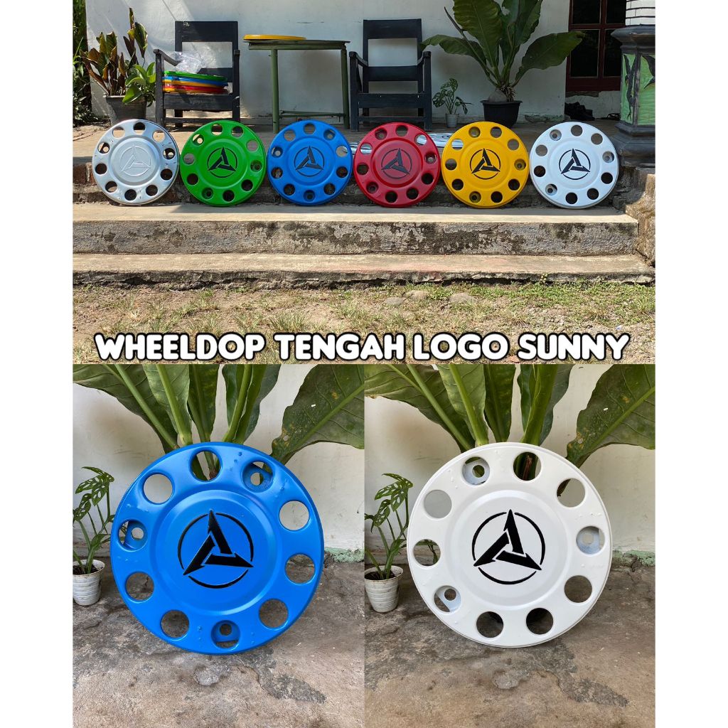 Jual Weldop Wheldop Weldop Depan Ring 20 Baut 10 Tengah Logo Sunny (2 ...