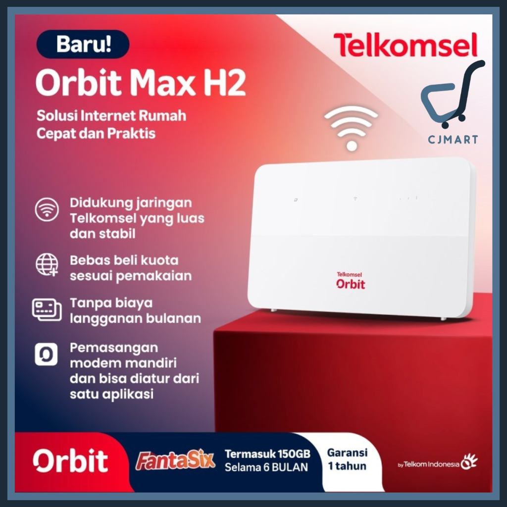 Jual Modem Router Huawei B636 Orbit Max H2 WIFI 4G LTE 150GB | Shopee ...