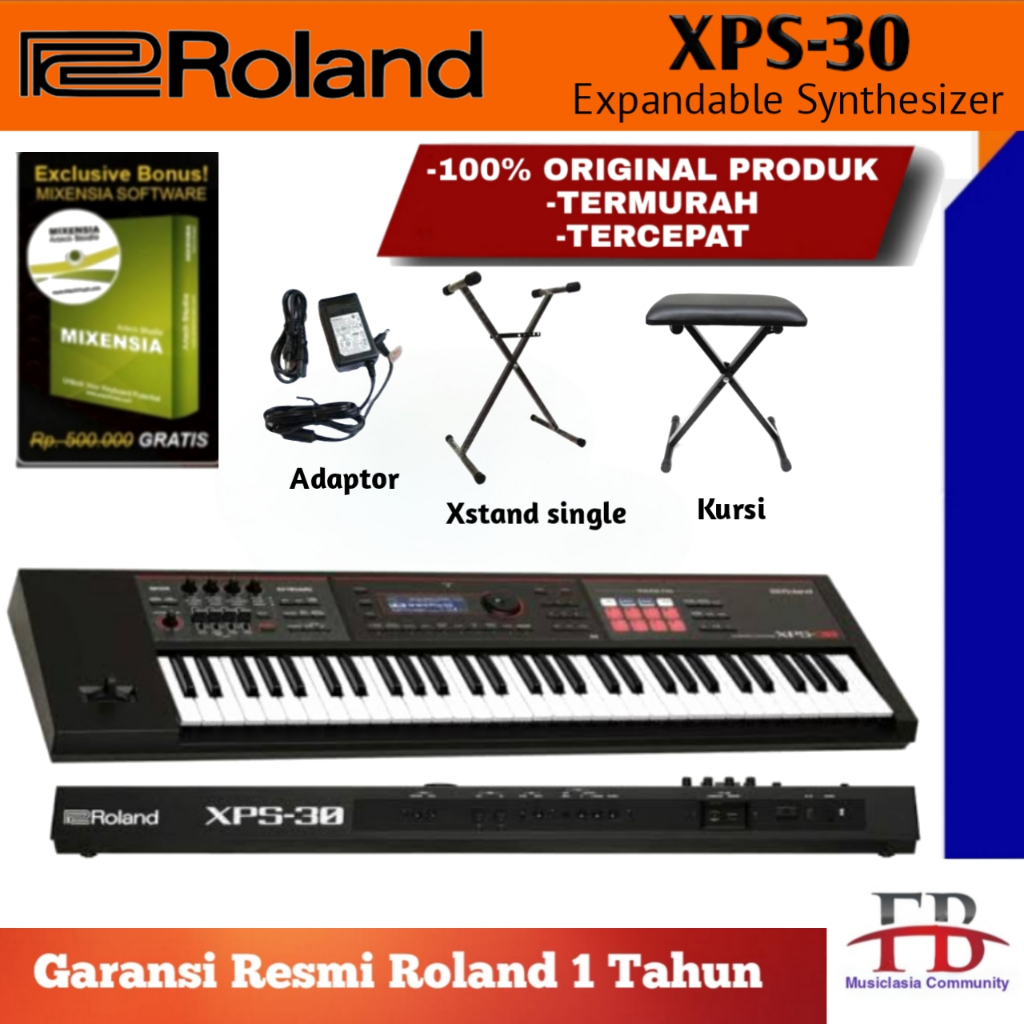 Jual Keyboard Synthesizer Roland XPS30 XPS 30 Expandable Synthesizer ...