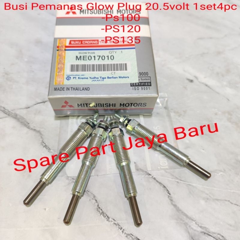 Jual Busi Pemanas Glow Plug Set 20.5Volt Mitsubishi Ps100 Ps 100 Ps120 ...