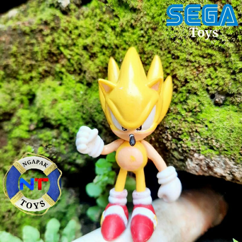 Jual Mainan SONIC JAZWARES golden Sonic - Super Sonic The Hedgehog ...