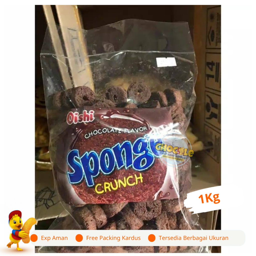 Jual PROMO 12.12 OISHI SPONGE 1KG || PUSAT GROSIR SNACK DAN COKLAT ...