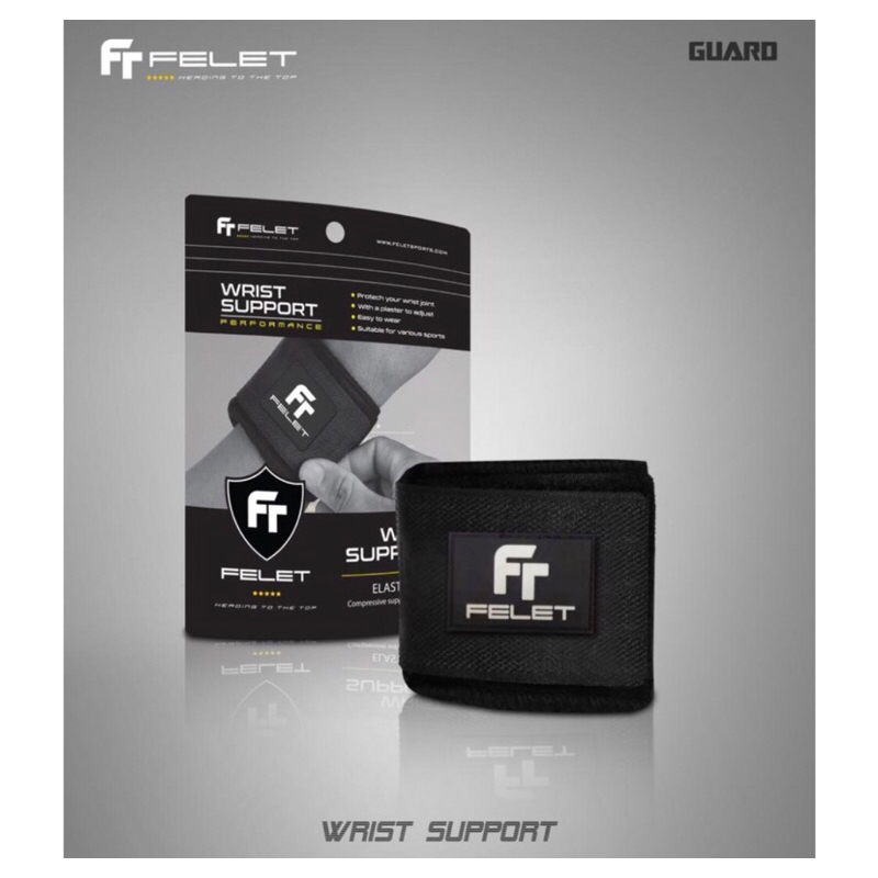 Jual WRIST BAND / Hand Band SUPPORT BADMINTON FELET 0601 ORIGINAL ...