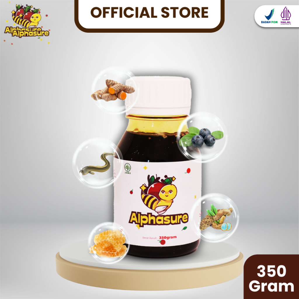 Jual Alphasure Madu Multivitamin Herbal Tingkatkan Nafsu Makan dan ...