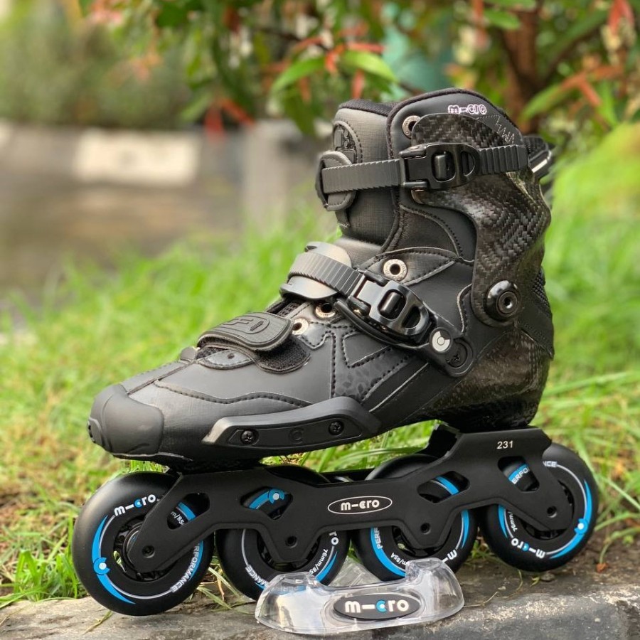 Jual Sepatu Roda Inline Skate Micro Delta Force Black | Shopee Indonesia