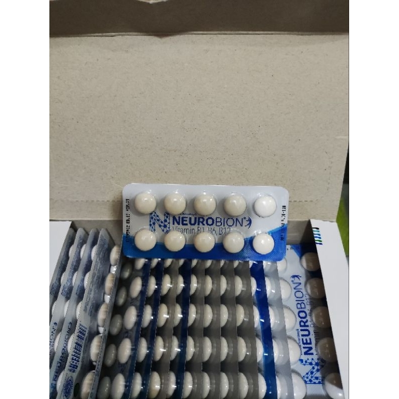 Jual Neurobion Vitamin Neurotropik (1strip = 10tablet) | Shopee Indonesia