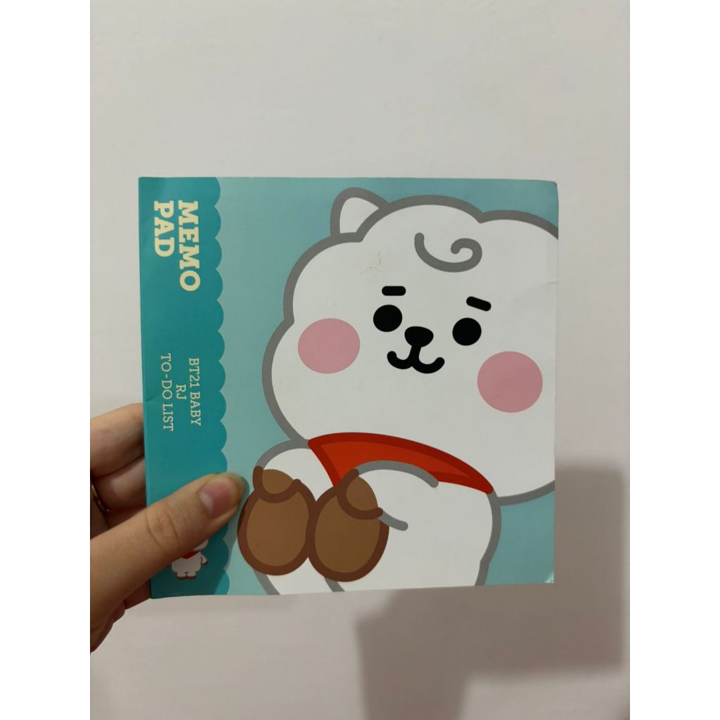 Jual BT21 Merch RJ Notepad Korea BTS Merch Original Preloved | Shopee ...