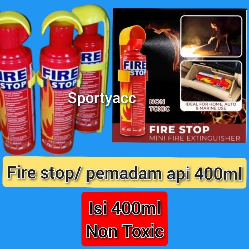 Jual Cairan Pemadam Api Mobil / Fire Stop isi 400ml | Shopee Indonesia