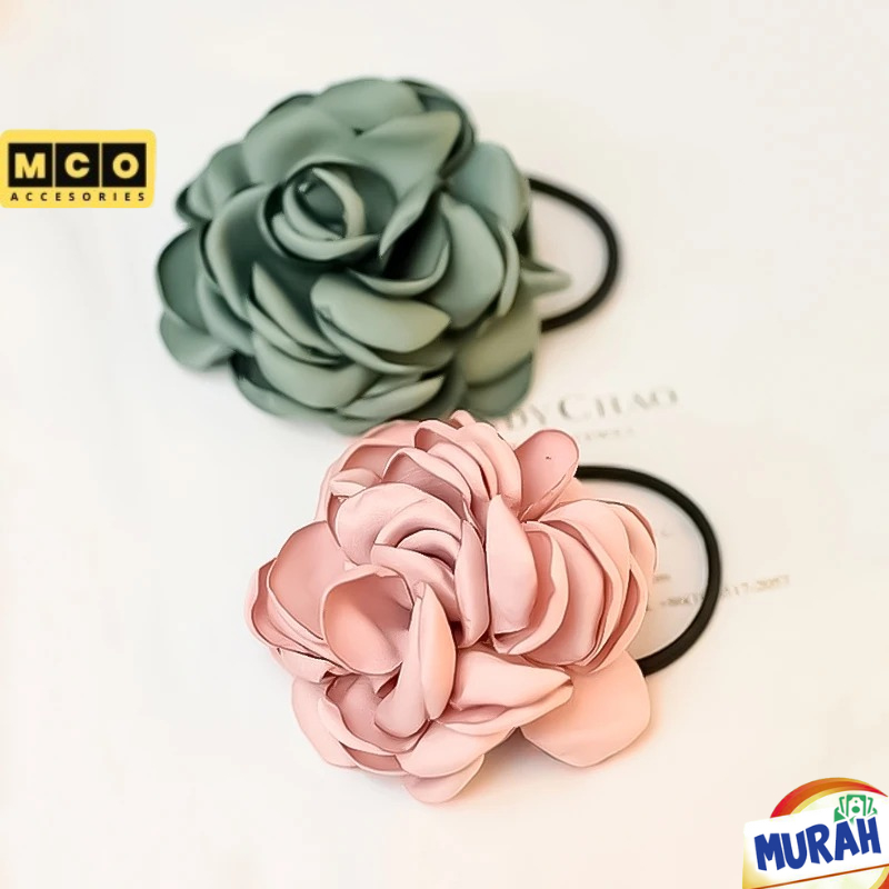 Jual Ikat Rambut Bunga Artificial Karet Rambut Fashion Korea MCO AR275 ...
