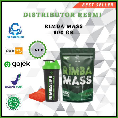 Jual RIMBA LIFE Rimba Mass 2lbs 900 Gram Gainer Penambah Berat Badan ...