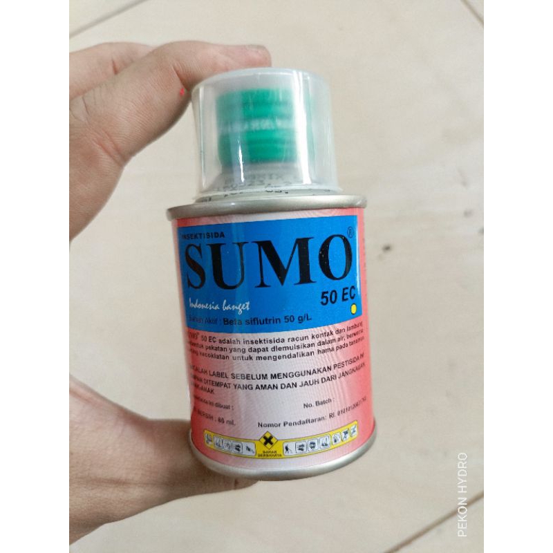 Jual SUMO 50 EC 80 ML - PEMBASMI HAMA ULAT KUTU LALAT BUAH ORONG ORONG ...