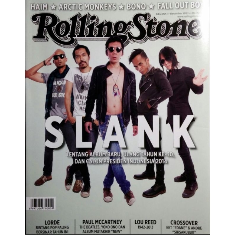 Jual Artikel panjang Kematian Lou Reed dan wawancara Andre Tiranda X ...