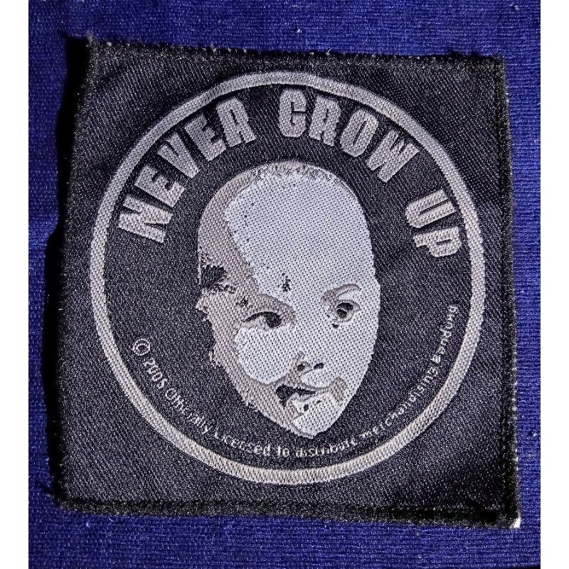 Jual Patch Never Grow Up | Shopee Indonesia
