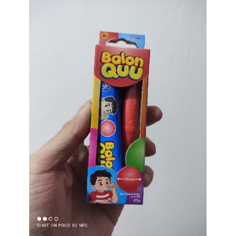 Jual Apolo Balon Quu Mainan Anak Assorted (biru) | Shopee Indonesia