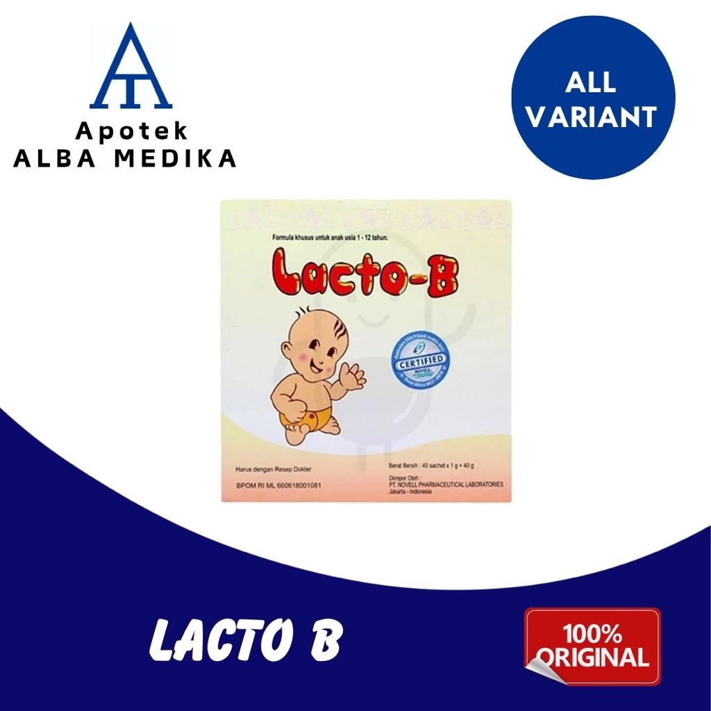 Jual LACTO B | Probiotik Anak / Vitamin Anak | Obat Diare Anak | Lacto ...