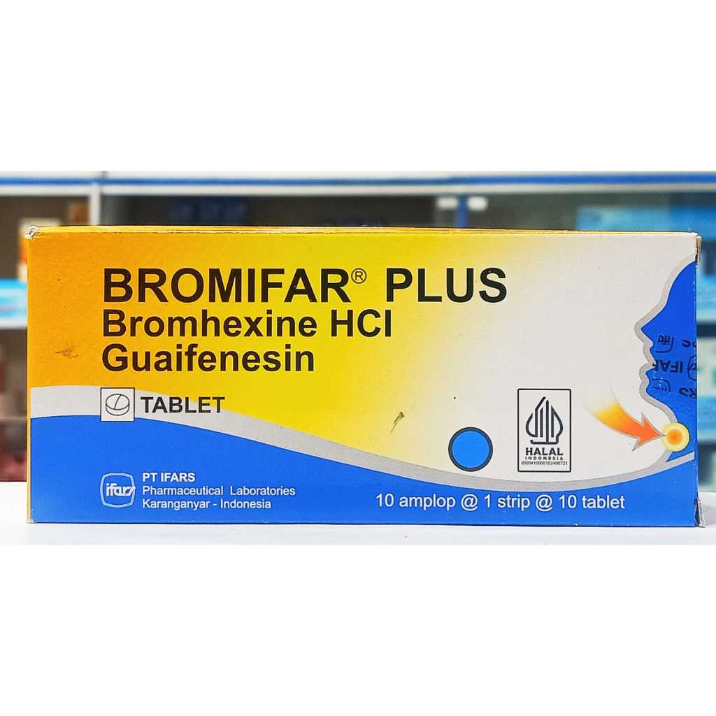 Jual Bromifar Plus 𝟏 𝐊𝐎𝐓𝐀𝐊 𝐈𝐒𝐈 𝟏𝟎𝟎 𝐓𝐀𝐁𝐋𝐄𝐓 - Meredakan Batuk Berdahak ...