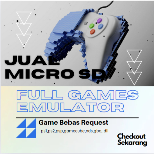 Jual Micro sd full emulator games , ps1, ps2, psp, gamecube, nds game ...