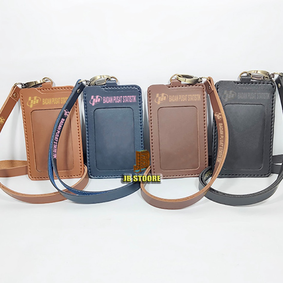 Jual Tempat Id Card BPS Kulit Id Card Holder Bps Gantung name tag bps ...
