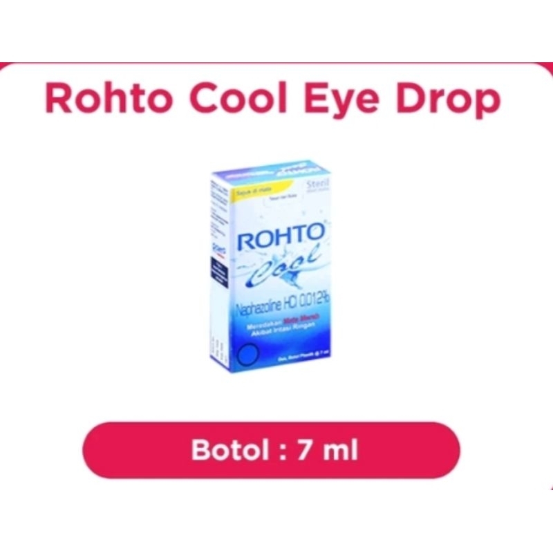 Jual ROHTO COOL EYE DROP 7 ML | Shopee Indonesia