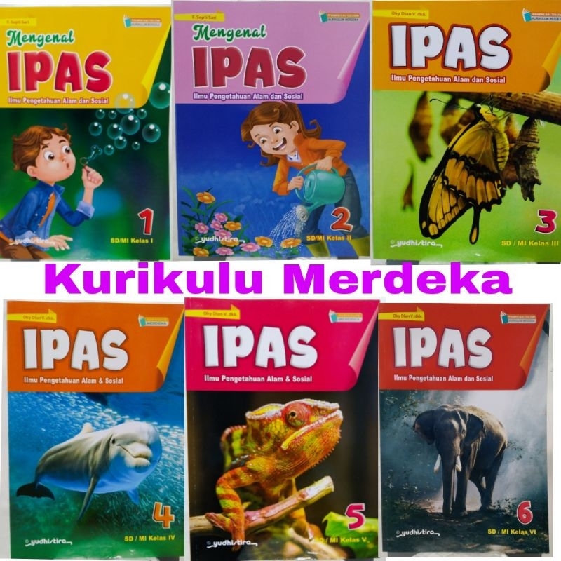 Jual Buku Original Mengenal IPAS Ilmu Pengetahuan Alam Dan Sosial SD MI ...