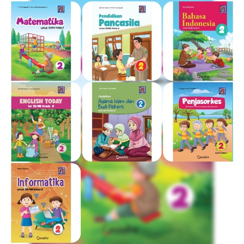 Jual Pelajaran Kurikulum Merdeka Kelas 2 SD/Mi - Quadra | Shopee Indonesia