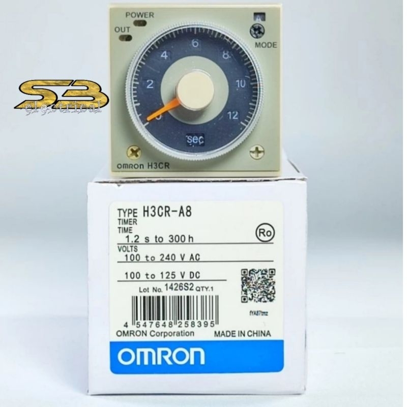 Jual Timer H3CR-a8 OMRON + socket | Shopee Indonesia