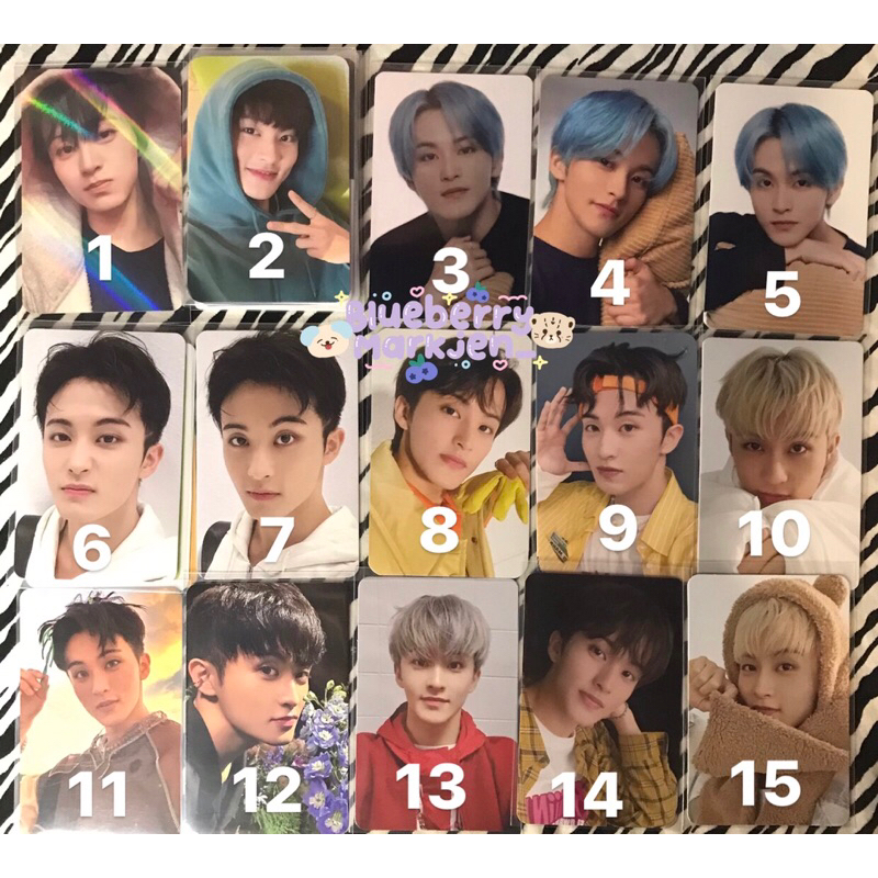 Jual Photocard Official Mark lee, pob makestar, slowacid, great unity ...