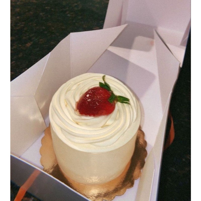 Jual Cake Ulang Tahun Mini Ukuran 10cm Simple / Kue Ulang Tahun Ready ...