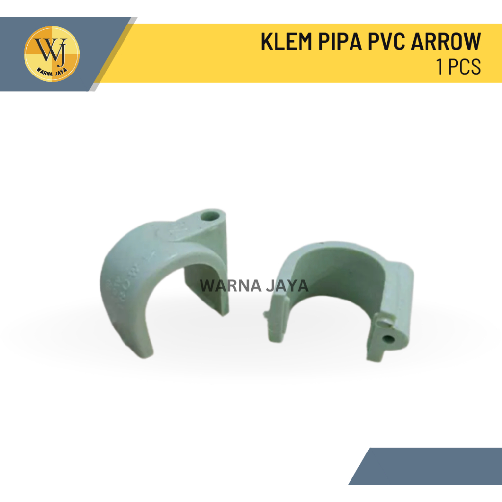 Jual Klem Pipa PVC Arrow per 1 Pcs / Clamp | Shopee Indonesia