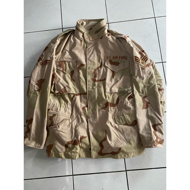 Jual Jaket M65 - 3DCU M65 Field 3 Color Desert Camouflage | Shopee ...